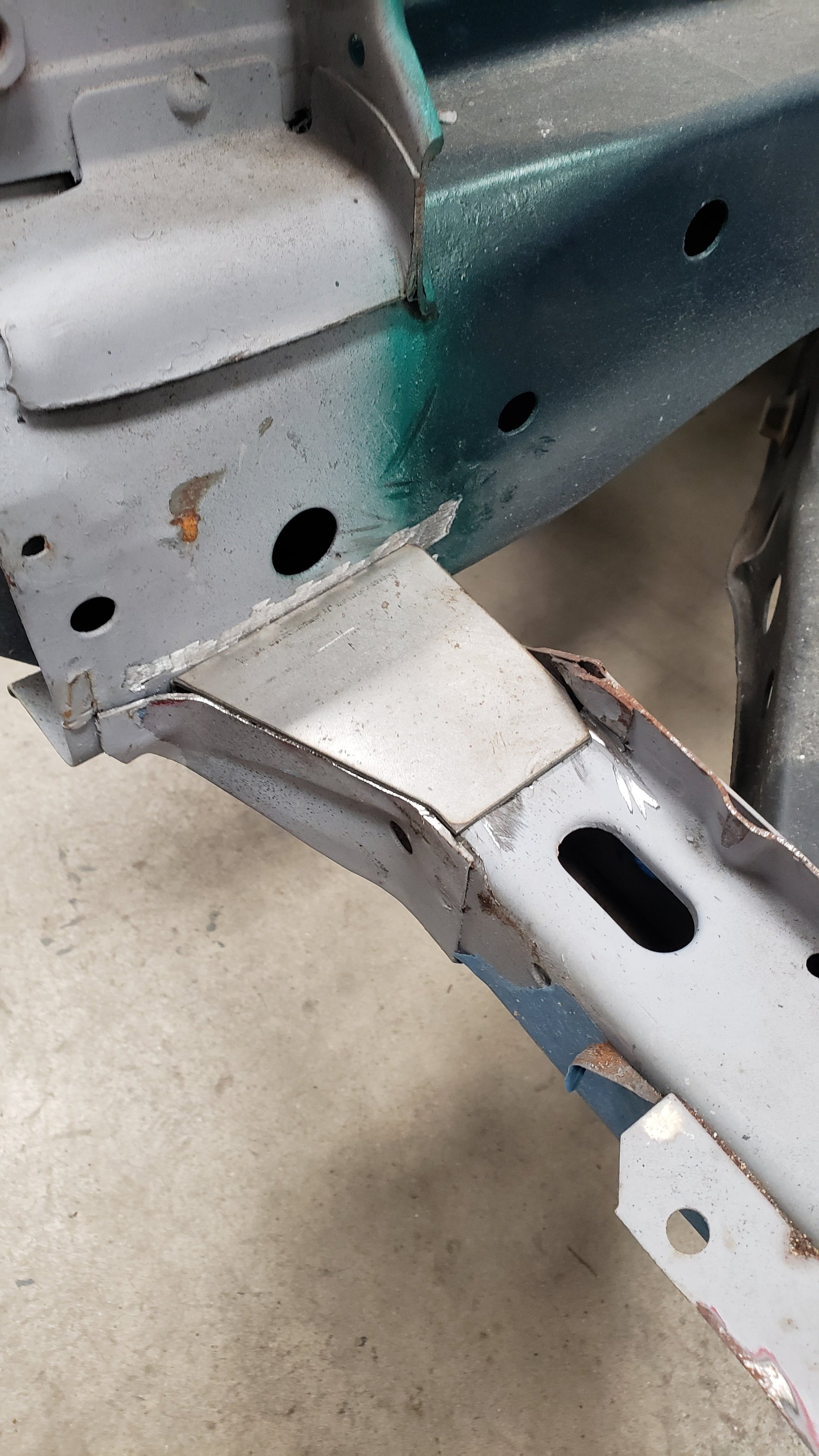 Radiator Support Reinforcement Plates – Turn 5 Fabrication